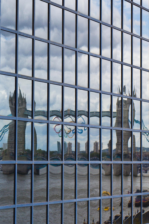 Tower Bridge reflection Photograph by David Pyatt - Fine Art America