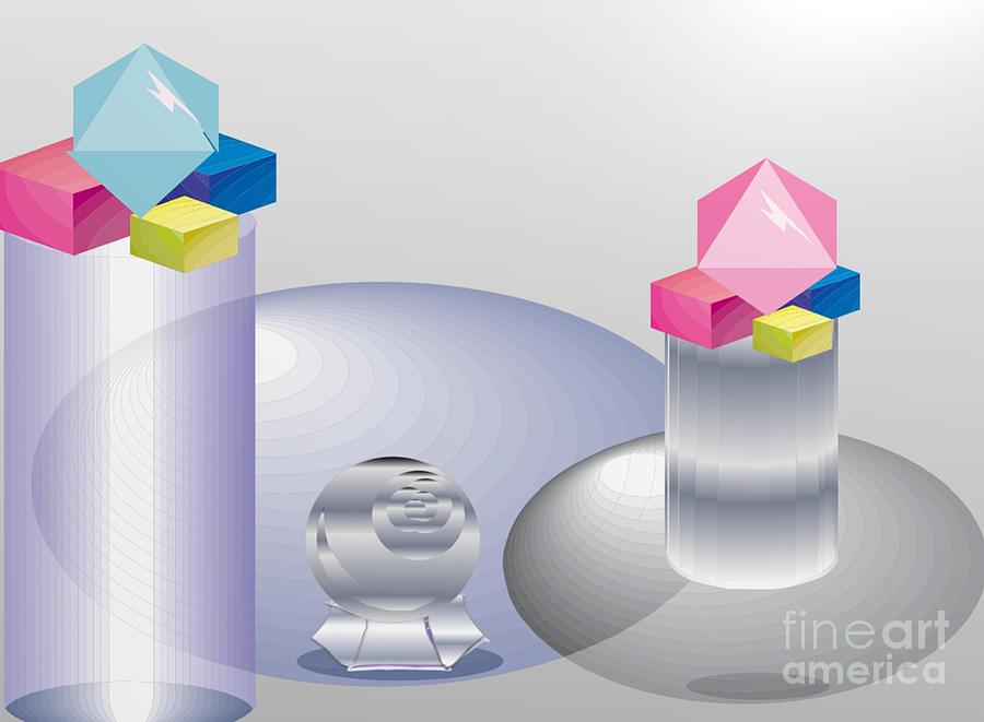 Translucent Digital Art by Belinda Threeths