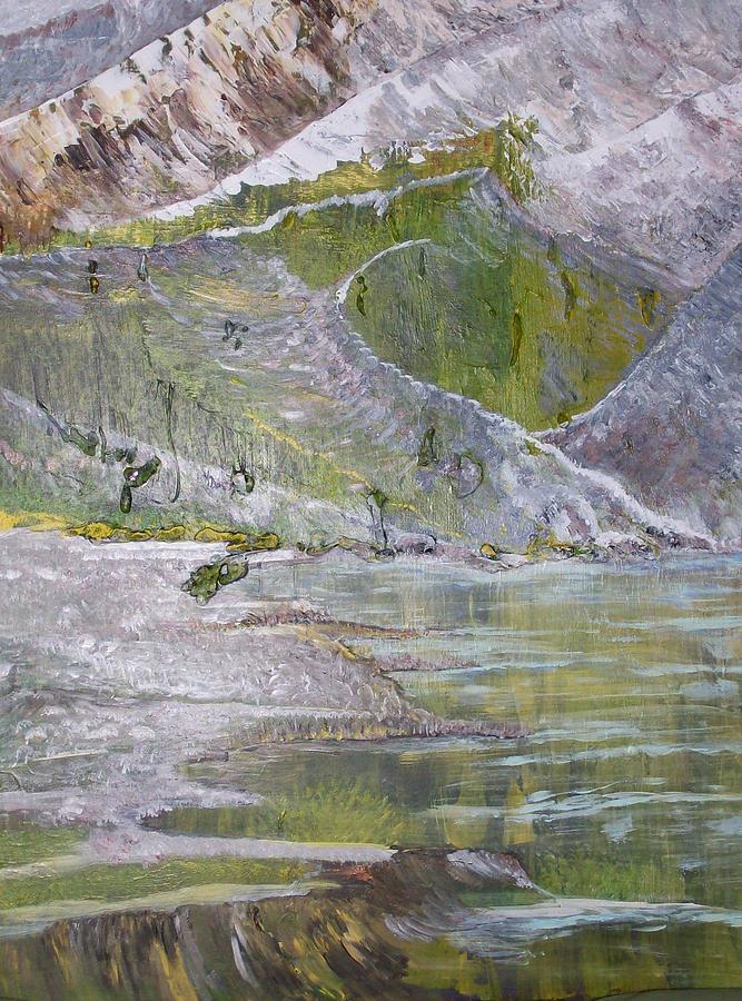 Tree Line Painting by Roy Penny - Fine Art America