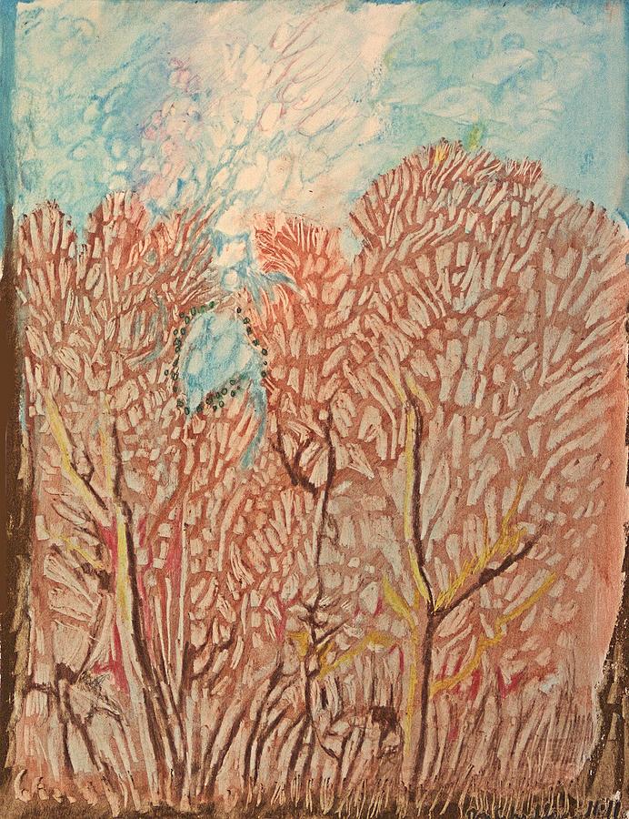 Tree Tops Drawing by Don Schaeffer - Fine Art America