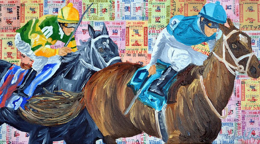 Trifecta Painting by Michael Lee - Fine Art America