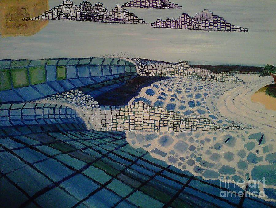 Tronics Painting by Wesley Singh - Fine Art America