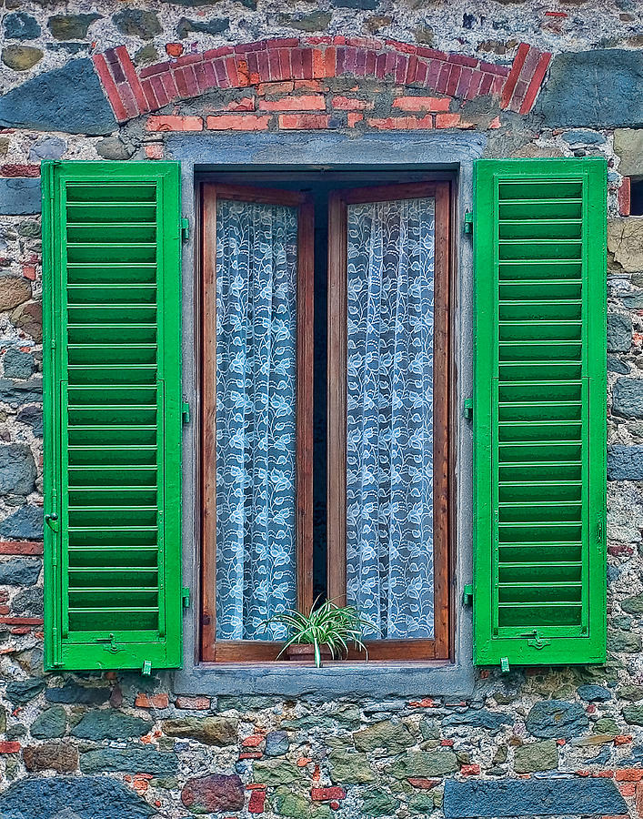 Tuscan Window Photograph by Anthony Tilli - Fine Art America