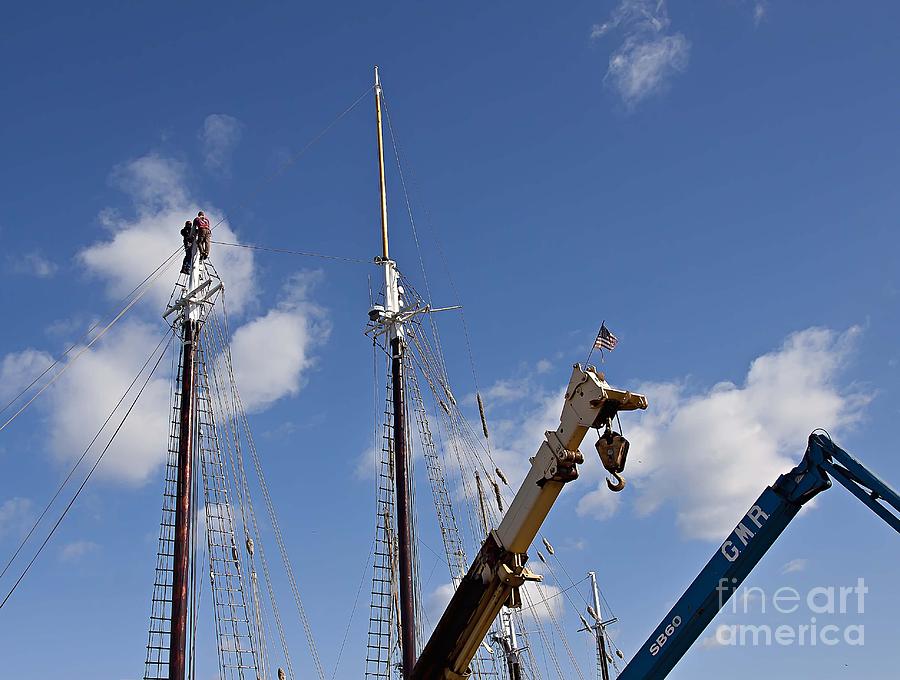 Two Men at Work Photograph by Steve Howard - Fine Art America