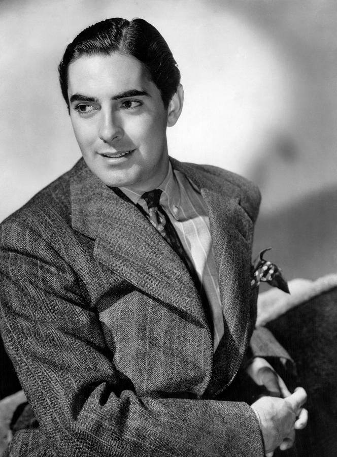Tyrone Power, Ca. 1938 by Everett