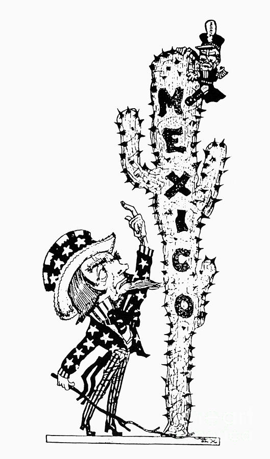 UNCLE SAM & HUERTA, c1914 Photograph by Granger - Pixels