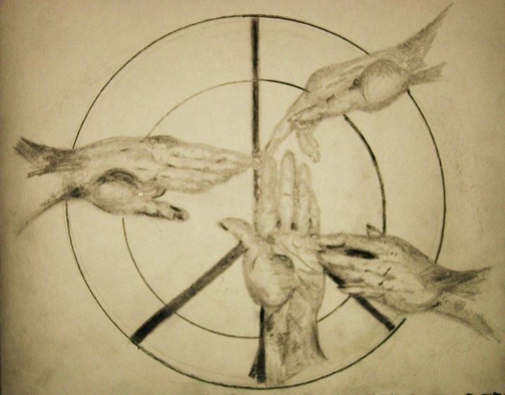 Unity Drawing by Deborah Gorga - Pixels