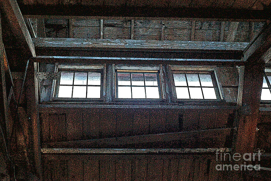 Upper Windows Photograph by Randy Harris - Pixels