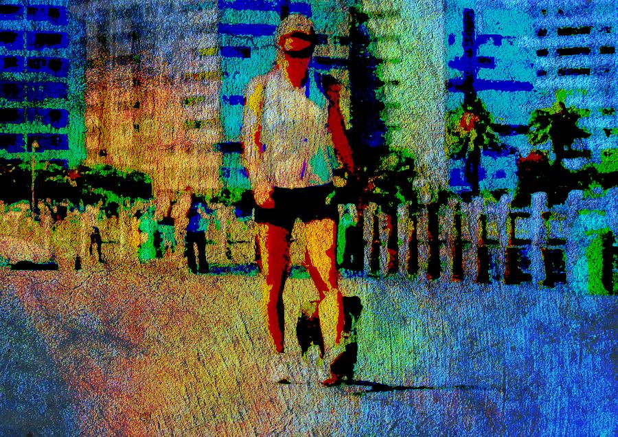 Walking Digital Art by Derick Burke - Fine Art America