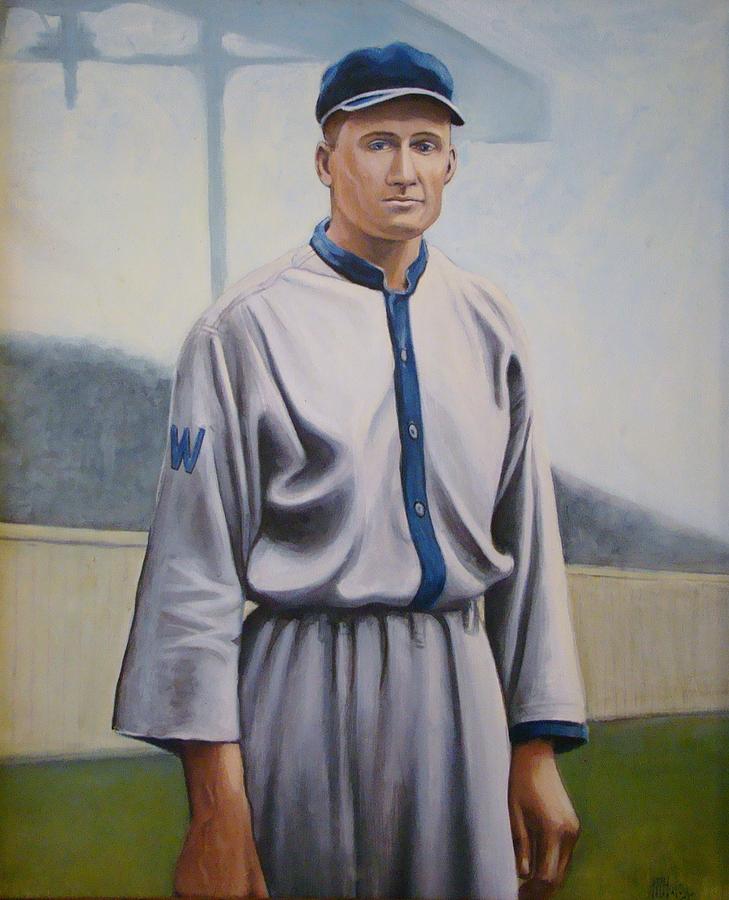 Walter Johnson Painting by Mark Haley - Fine Art America