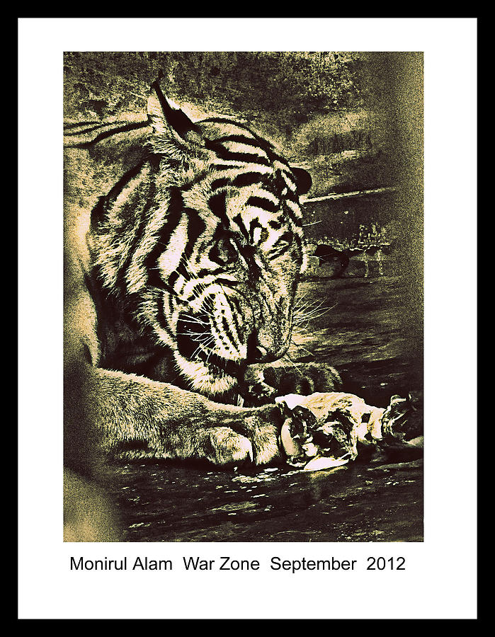 War Zone Mixed Media by Monirul Alam - Fine Art America