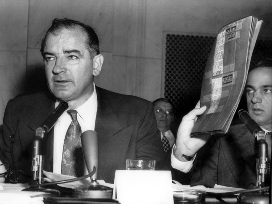 Washington Sen. Joseph R. Mccarthy R Photograph by Everett - Fine Art America