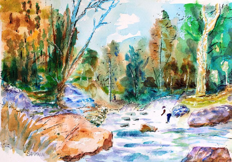 Watercolor study Painting by Ron Sammann | Fine Art America
