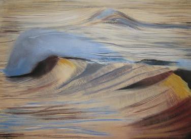 Waves Painting by Catherine Dewulf - Fine Art America