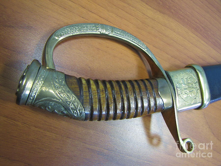 Weapon element Cossack sabre Photograph by Yury Bashkin - Pixels