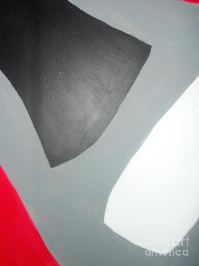 White Rectangle Painting by Damion Powell - Fine Art America