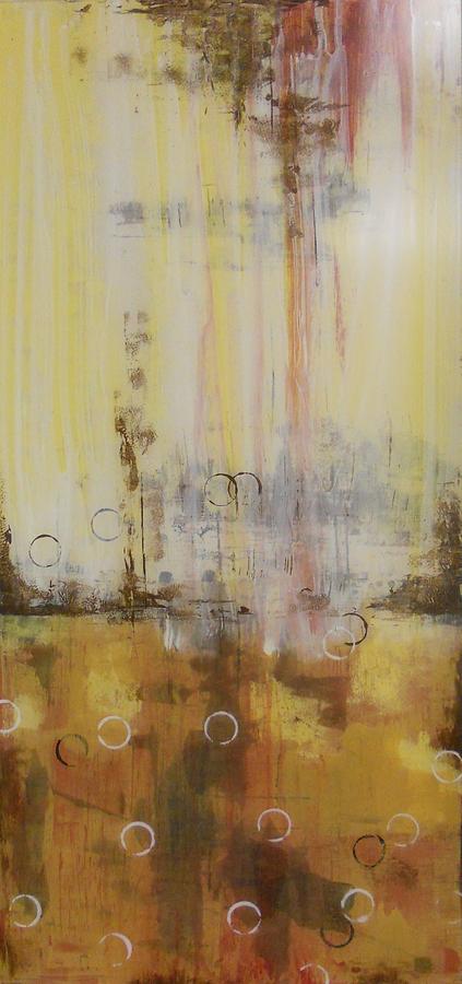 White Rings 2 Painting by Eric Rabbers - Fine Art America