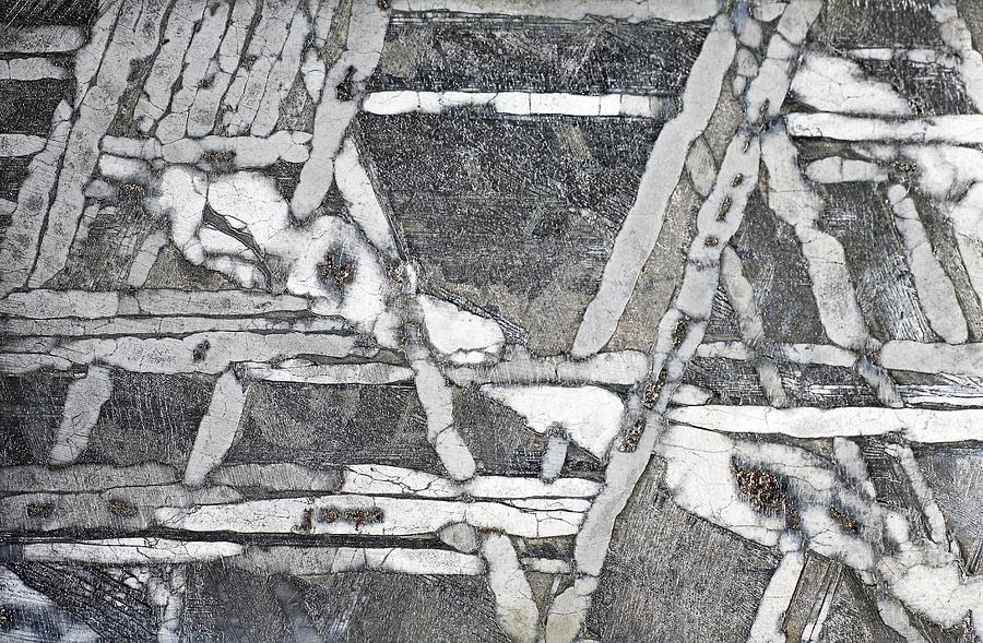 Widmanstatten Structures Photograph by Dirk Wiersma