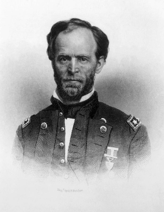 William Tecumseh Sherman 1820-1891 Photograph by Everett | Pixels