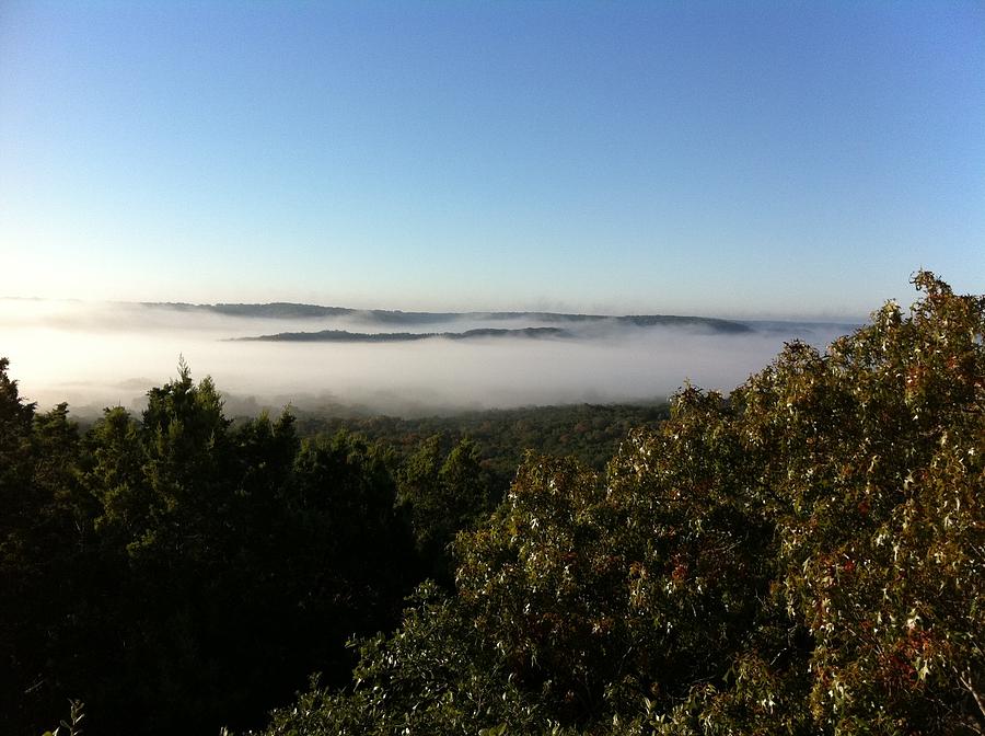 Wimberley Valley Sunrise Fog Number Three Photograph by Howard Hancock ...