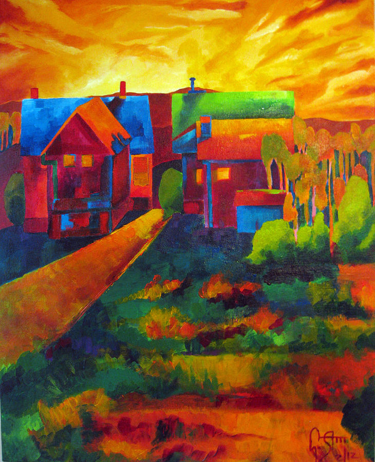 Window VIew Painting by Dawnstarstudios - Fine Art America