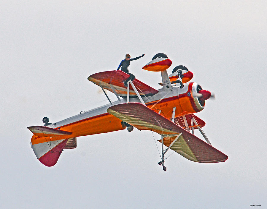 Wing Walker 02 Photograph by Jeff Stallard - Fine Art America
