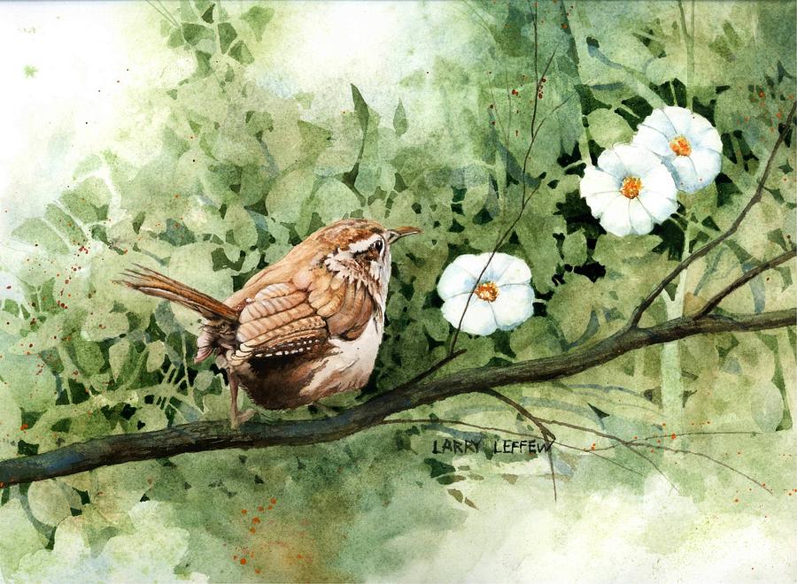 Wren Painting by Larry Leffew - Fine Art America
