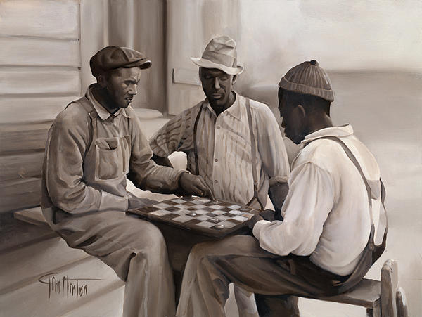 Your Move Painting by Tim Hinton - Fine Art America