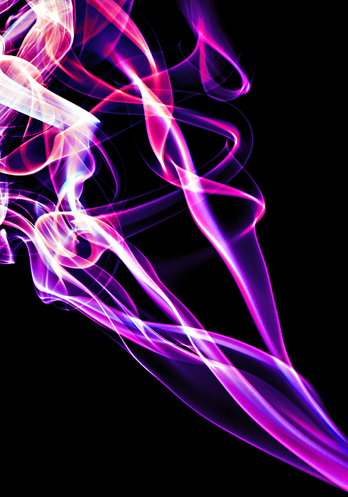 Abstract Smoke Art by Stephen Inglis