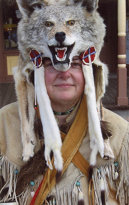 Native American Wolf Headdress
