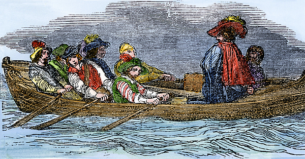 Captain John Smith Of Jamestown (1580-1631) Explored The Chesapeake Bay ...