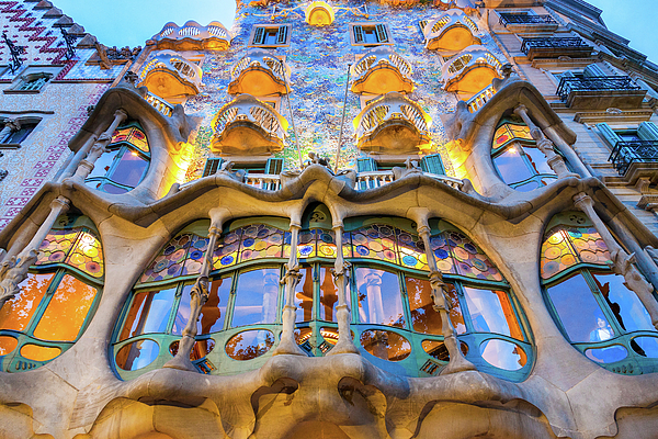Facade, Casa Batllo, Spain Jigsaw Puzzle by Marco Arduino - eStock ...