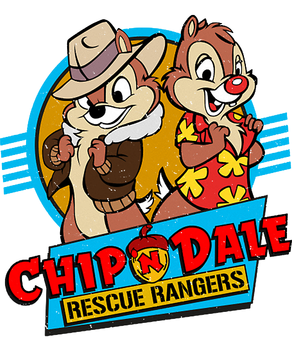 Chip And Dale Rescue Rangers Greeting Card By Chip And Dale Rescue Rangers