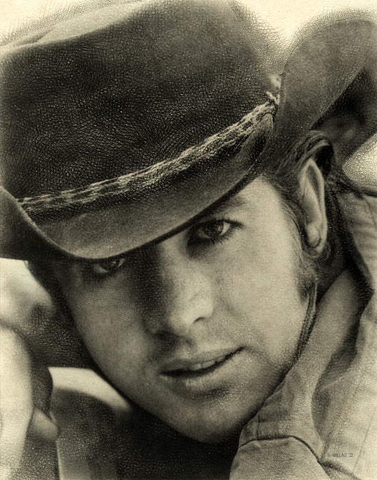 Clu Gulager Pencil Drawing Fx Jigsaw Puzzle By Brian Wallace Pixels