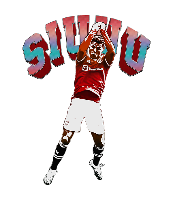Cristiano Ronaldo Siuuu Goal Celebration Sticker by Kirania Finest - Kirania Finest