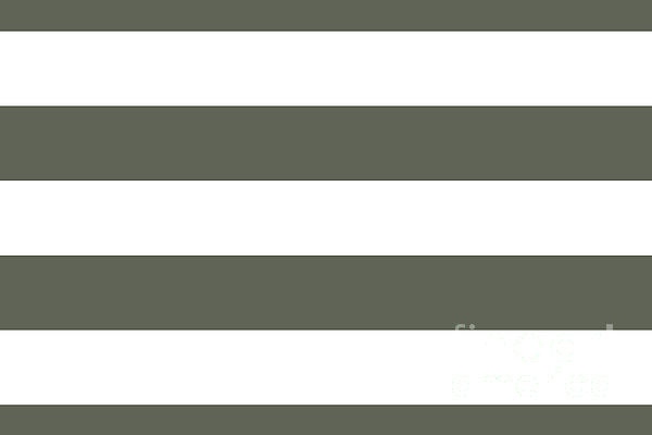 Dark Green White Minimal Horizontal Stripe Pattern 4 2023 Color of the ...