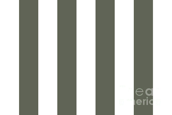 Dark Green White Minimal Vertical Stripe Pattern 3 2023 Color of the ...
