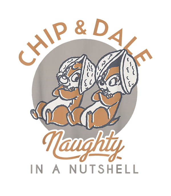 Disney Chip N Dale Naughty In A Nutshell Greeting Card By Johner Farmhn