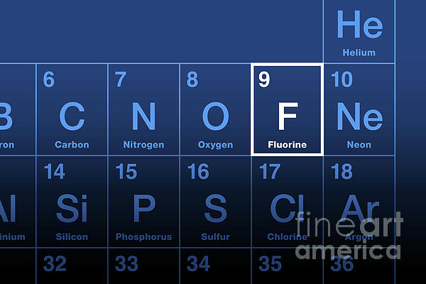 Fluorine Element On The Periodic Table