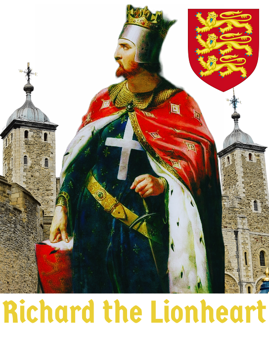 Richard the Lionheart King Richard I of England medieval England 12th ...