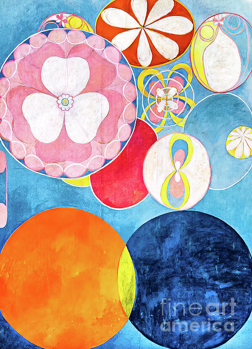 The Ten Largest No 2 Group IV Childhood by Hilma af Klint 1907 Greeting ...