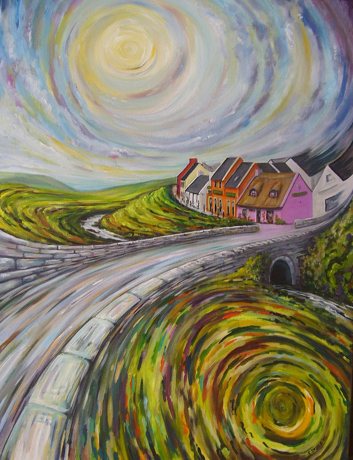 Doolin Vortex Painting by Eamon Doyle - Fine Art America