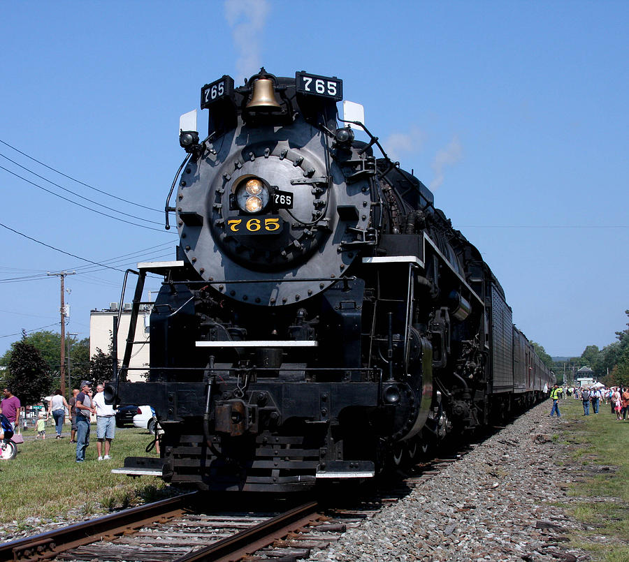 Engine 765 Photograph by William E Rogers - Pixels