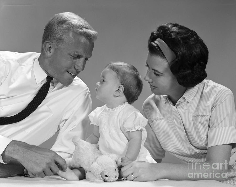 Family Portrait, C.1960s Photograph by H. Armstrong Roberts ...