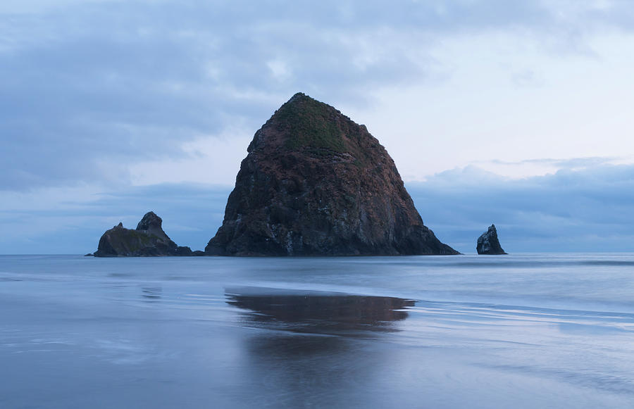 Hay Stack rock #1 Photograph by William Downs - Pixels