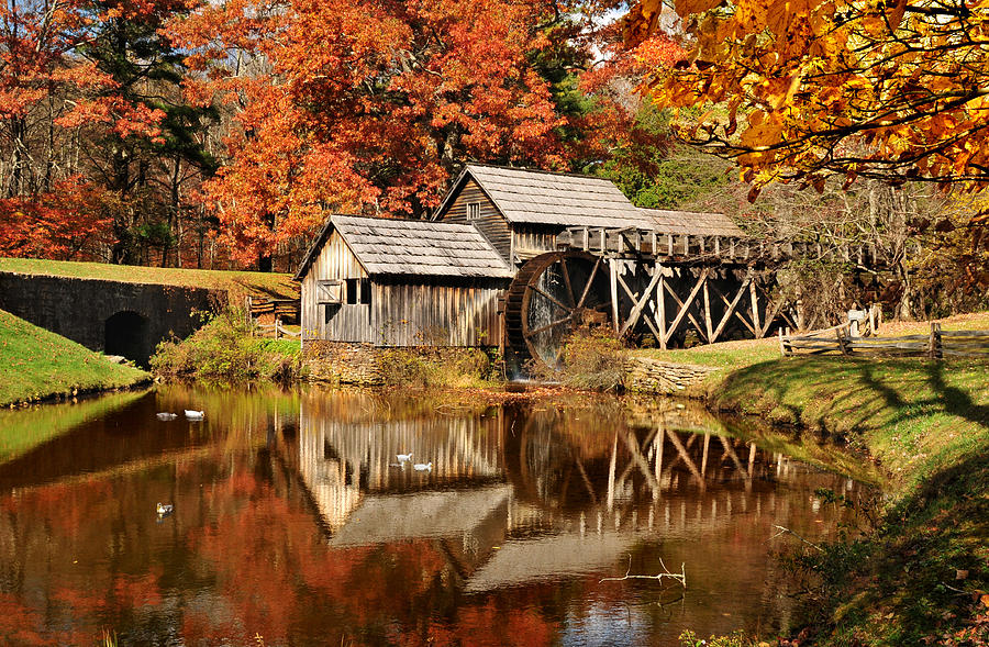 Mabry Mill Photograph by Edwin Verin - Fine Art America