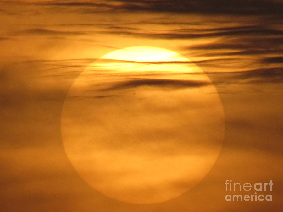 Sun Disk Photograph by Ted Pollard - Fine Art America