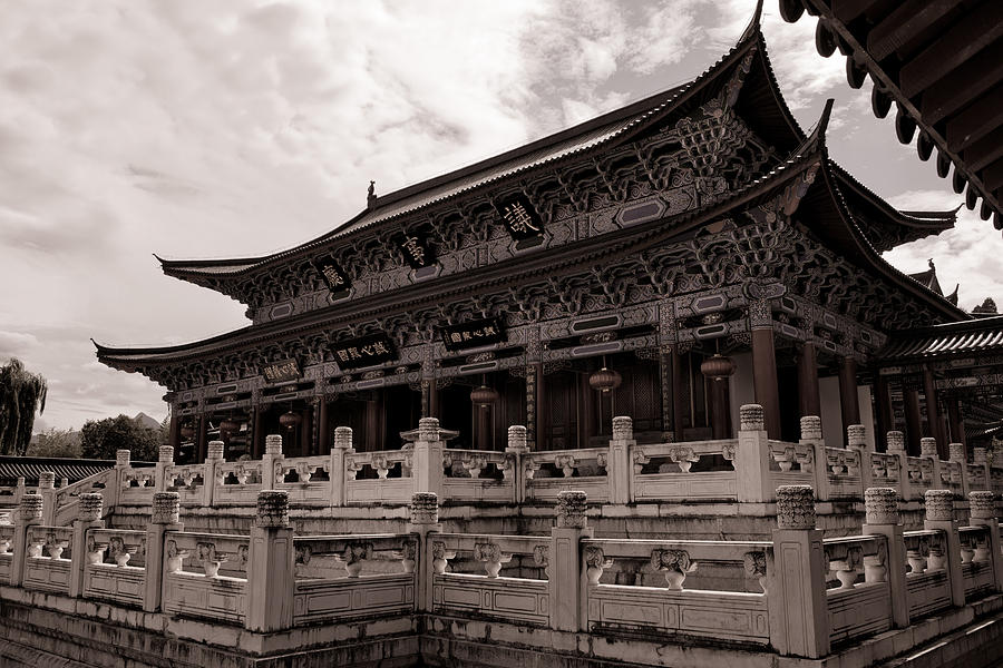 The Ancient Palace Mufu Photograph by Jeff Kwok - Fine Art America