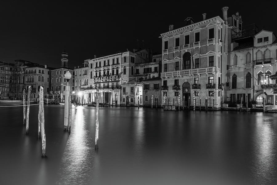 Venice's Grand Canal. Black and white Photograph by Nicola Simeoni ...