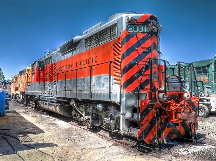 Western Pacific 2001 1959 EMD GP20 Photograph by Backcountry Explorers - Fine Art America